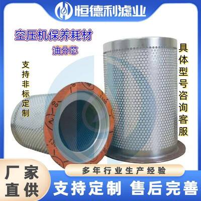 适用于螺杆式空压机油气分离器开山55275325460油分芯