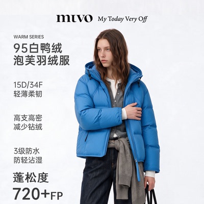 【MTVO】泡芙连帽羽绒服