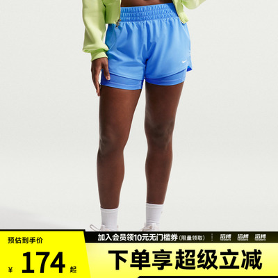 NIKE耐克女子运动休闲短裤DX6013-413