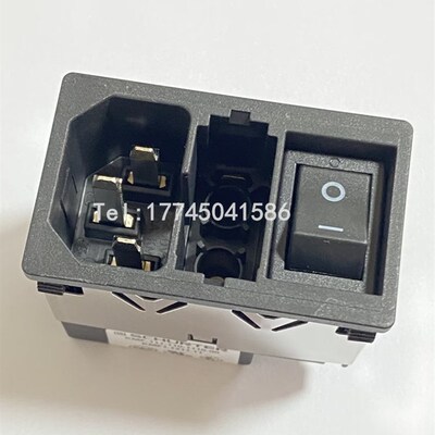 Kmf1.1211.11  Schurter嵌入式滤波器插座额定125V Ac 1A  2极