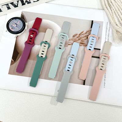 适用高驰corospace3表带蝴蝶扣pace2硅胶apex2拼色2pro亲肤腕带