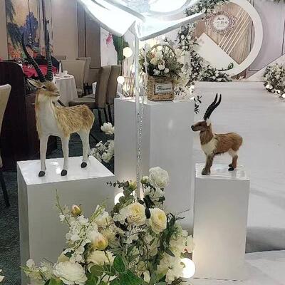 铁艺甜品台展示台蛋糕台生日会路引入住交车仪式布置方形大厅展台