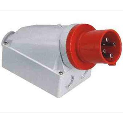 weipu威浦IP44 63A 4芯 明装器具输入插座 TYP843