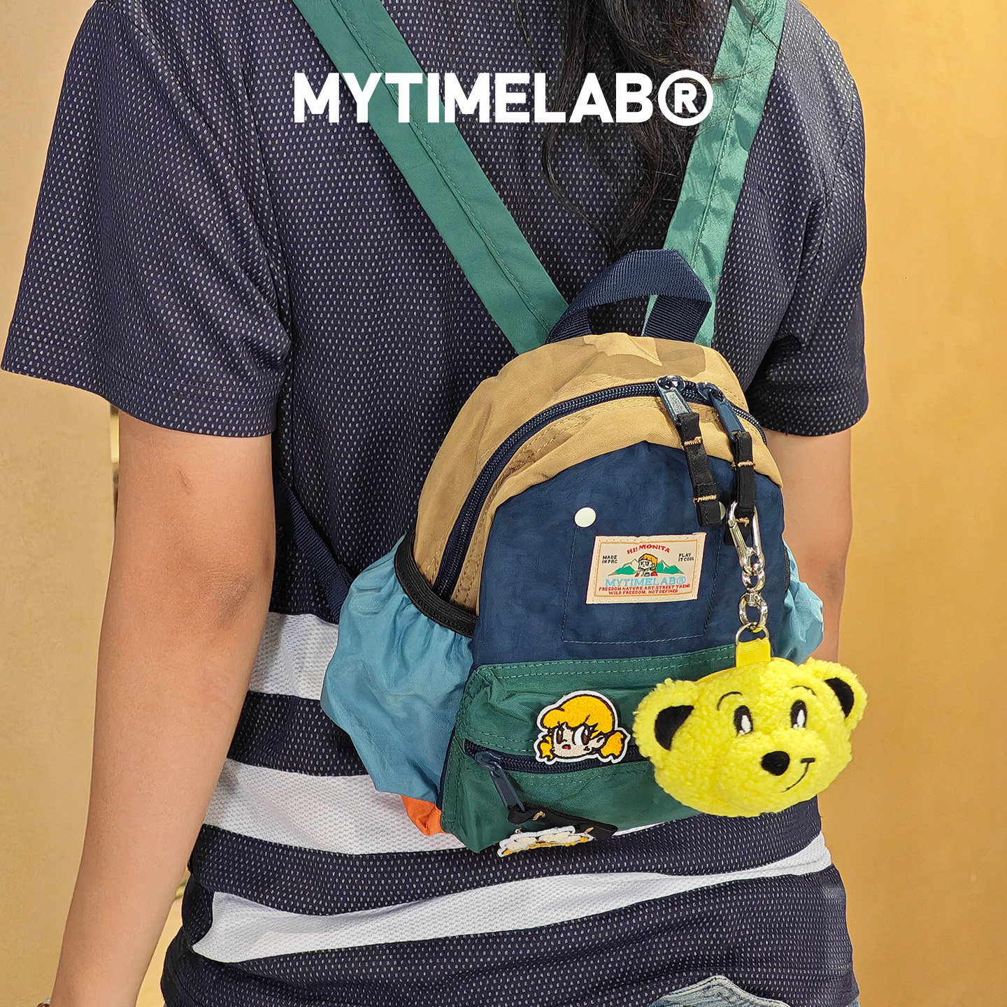 MYTIMELAB摩太潮玩MONITA炫彩小书包儿童小学生男女轻便双肩 背包