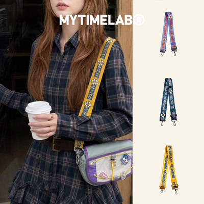 MYTIMELAB摩太潮玩MONITA酷酷花背带小雏菊可替换包带包绳配件