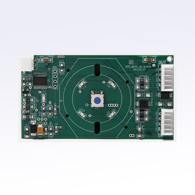 适用蒂森电梯轿厢按钮板SMOKEY-5-CPU/开关门控制板STC-KEY6D配件