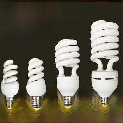 买9赠1家用螺旋节能灯泡E27螺丝5W9W15W26W36W65W85W200W白黄灯