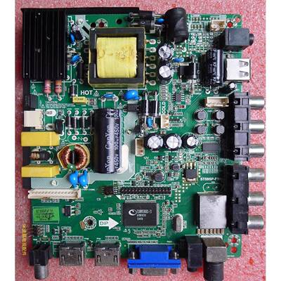 索佳3S3205D 3S3200D主板ST59SP-F1H配屏T315J01-L06测试好发