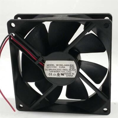议价NMB3610KL-04W-B3912V0.20A9cm9025机箱CPU开关电源散热风扇
