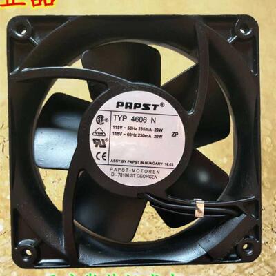 议价EBMPAPST风机TYP4600N/X/Z4606N/X/Z12038115V散热风扇4600XP