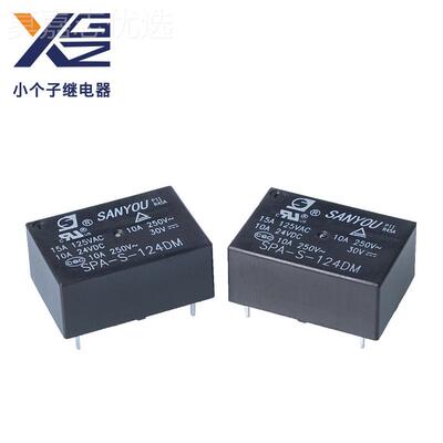 装现货友继电原器一SPA-S-124DM 24v组常开4脚1590A250VAC三继电