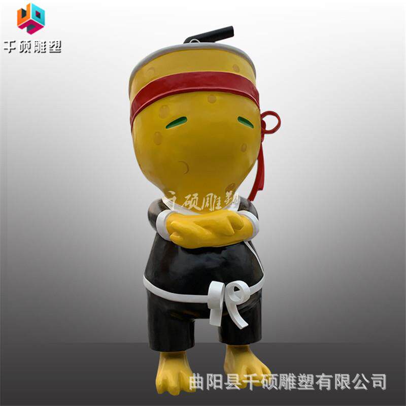 玻璃钢卡通雕塑制定大型户外广场商业街美陈卡通人物景观装饰摆件