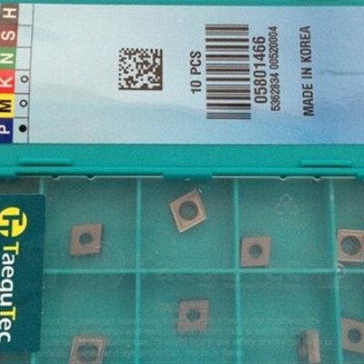 韩国特固克 数控刀片CCMT060204MT CT3000 CCMT060208MT CT3000