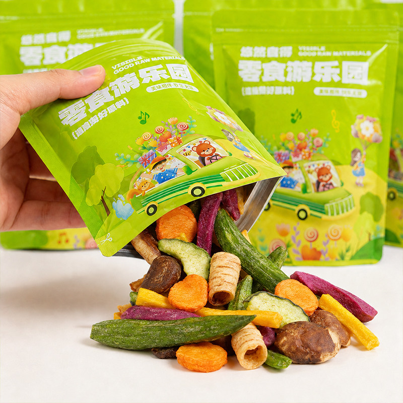水果干果蔬脆蔬菜干混合香菇脆蔬果脱水原味冻干水果脆片儿童零食