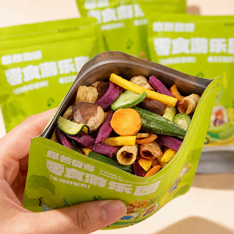 水果干果蔬脆蔬菜干混合香菇脆蔬果脱水原味冻干水果脆片儿童零食