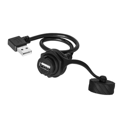 USB座A母转Micro usb/端子/Mini usb/90度弯头B公/A公防水线定制