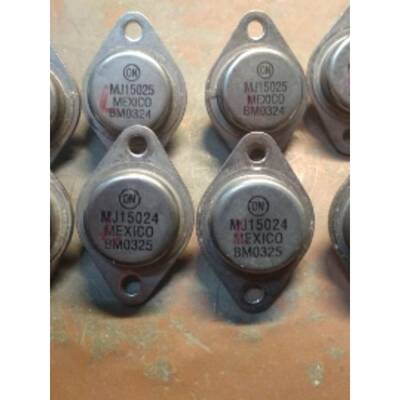 MJ15024G MJ15025G MJ15024 带钢印 音频功放配对三极管