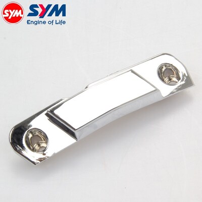 适用于 三阳 XS125T-16C fiddle 飞度4 前面板 镀铬装饰盖 标徽