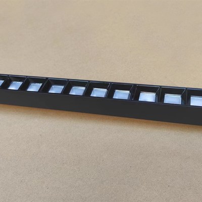 二线轨道灯线条灯长条灯条形轨道灯20W30W40W60W商场超市展厅