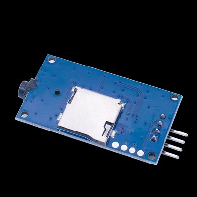 YX6300 兼容YX5300 UART TTL串行MP3音乐播放器模块Micro SD