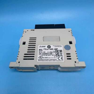 PLC模拟量输入模块 FX3U-4AD-ADP，DC24议价
