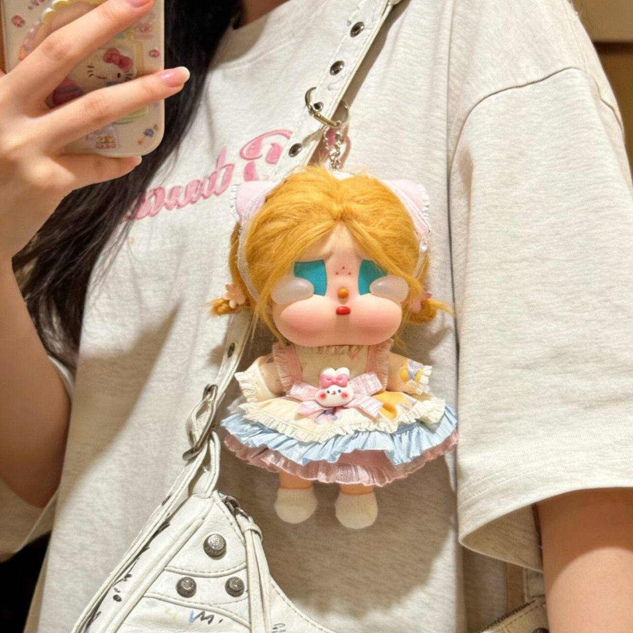 哭娃衣服眼泪工厂crybaby娃衣一代二代春日小兔系列头套裙子服装