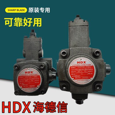 HDX海德信液压油泵HVPOE-F20D/F15D/F30D叶片泵VCM-SF-F40D A B C