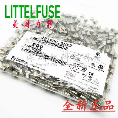 F6.3AL250VP美国力特5*20快熔玻璃保险丝管6.3A/250V 021706.3MXP