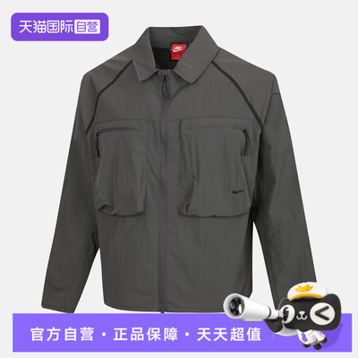 【自营】NIKE耐克男子运动休闲长袖衬衫IF1348-068