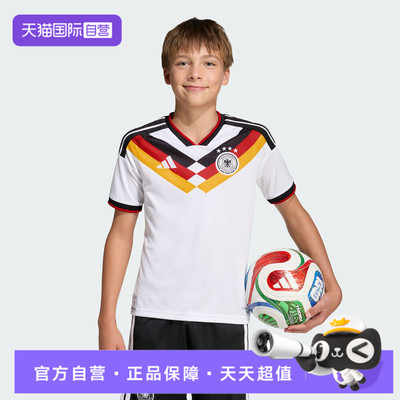 【自营】adidas阿迪达斯DFB H JSY Y男大童运动休闲短袖T恤JZ4560