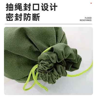 防洪防汛专用沙袋帆布吸水膨胀袋消防抗洪物资阻水家用长条沙包袋