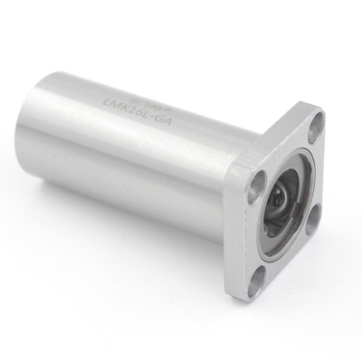 加长方法兰直线轴承LMK10 12 16 20 25 30 35 40 50LUU钢保保持架