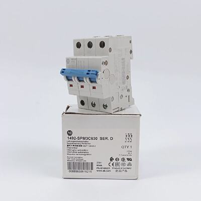 AB 1492SPM3C630 Additional 3Pole Circuit Breaker 63A D Serie