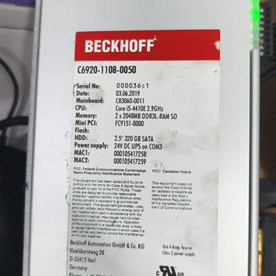 c6920110800500010倍福beckho议价