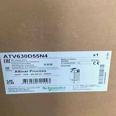 施耐德变频器ATV630D55N4，机子99新，55KW，3-议价
