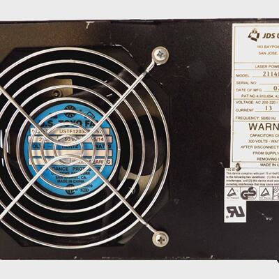 2114B30SLQST JDS Uniphase Laser Power Supply Module Dented S