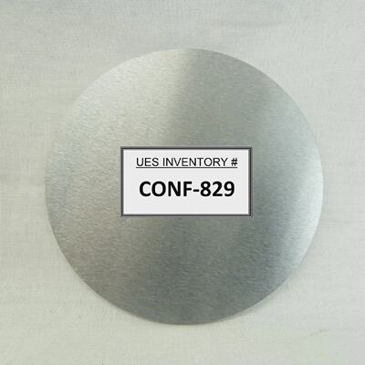 Denton Vacuum TAR0010048 4 Inch x .125 Chromium Target New S