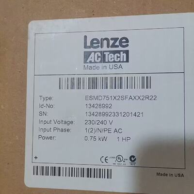 议价ESMD751X2SFA  德国伦茨LENZE 变频器，0.75kw现货质保一年！