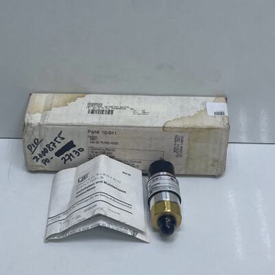 UNITED ELECTRIC 10B11 PRESSURE SWITCH 75 PSI RISE