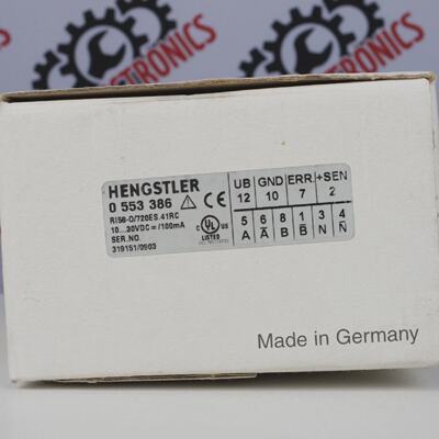 HENGSTLER 0 553 386 RI58O720ES.41RC ENCODER  6 months warran