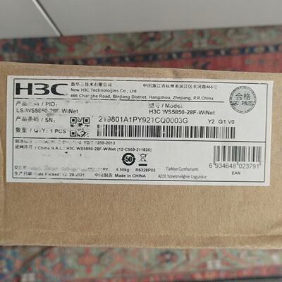 H3C LS-WS5850-28F-WiNet，全新原装未拆-议价439