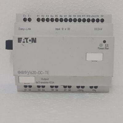 EATON EASY620DCTE Programmable Relay 20 IO Exp. 12 Digital I