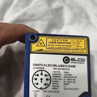 询价ELCO激光测距仪OSM72KL20V2BLIU6Q12