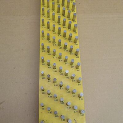 Pin Gauge Perfekt Punch Metric Graduated in Millimeters BM3