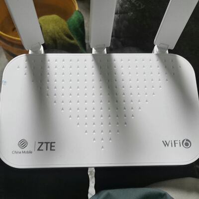 中兴ZXHN E2633 WiFi6千兆双频路由器，移动定制 版，AX3000速率