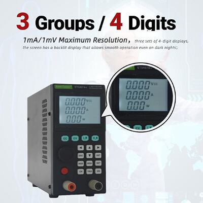 中创ET5406A+可编程直流电子负载测试仪120V20A/200W
