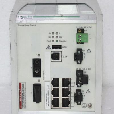 Schneider TCSESM063F2CS1 ConneXium Extended Managed Switch 6