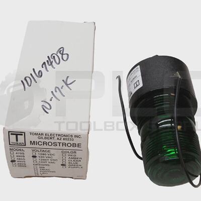 Nuevo Tomar 490S120 Microstrobe 120VAC 5060HZ Verde *Leer*