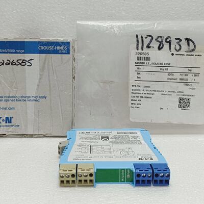 Eaton MTL5549 2Channel Isolating Driver 420mA HART LFD Crous