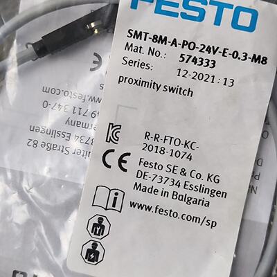 拍前询价：费斯托574333SMT8MAPO24VE